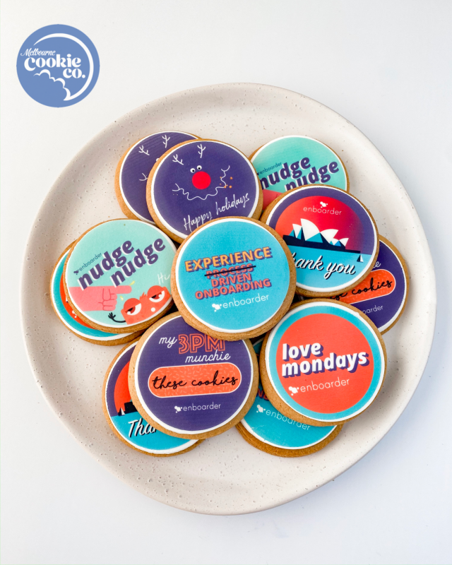 Buy Custom Printed Cookies | Melbourne Cookie Co