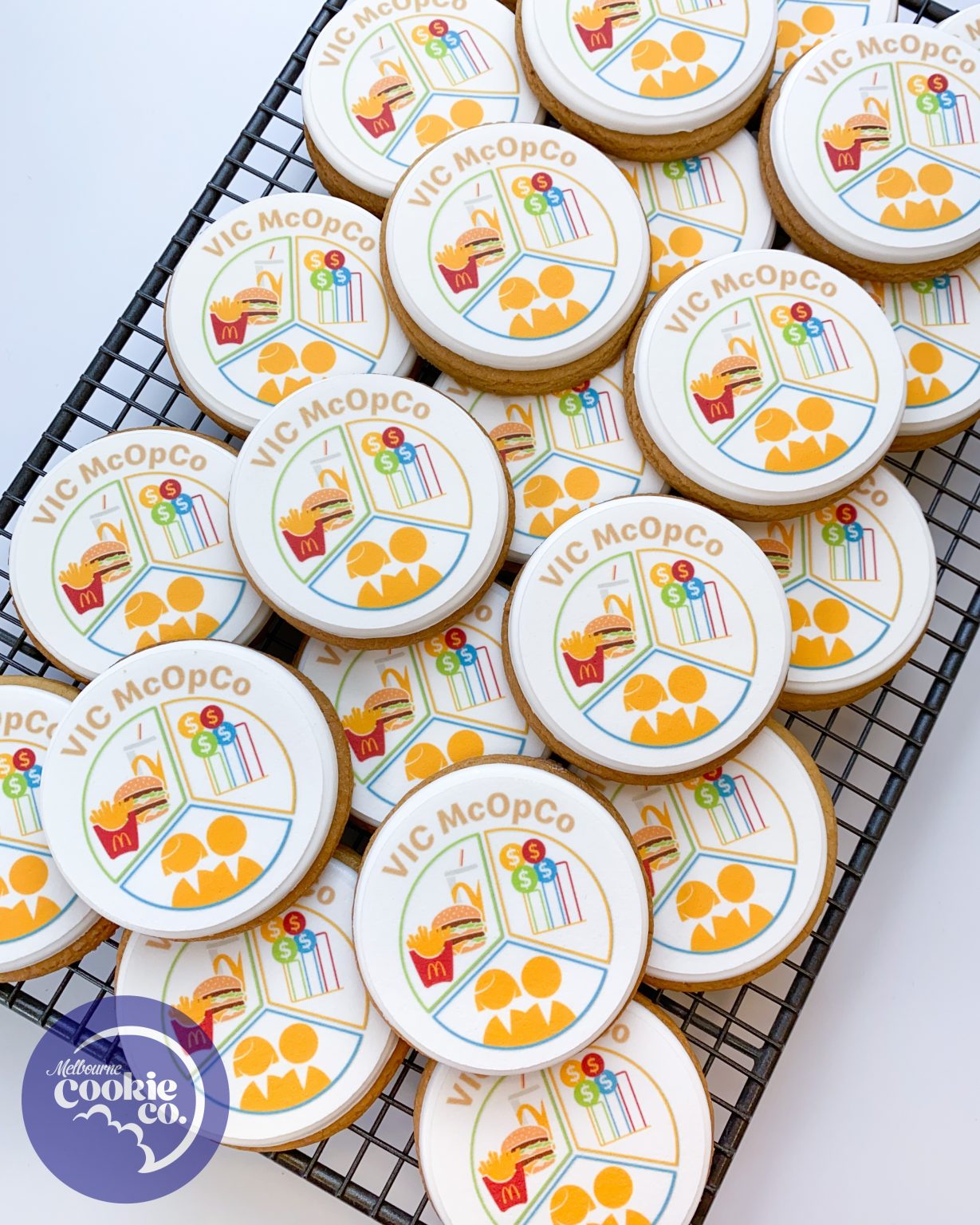 Buy Custom Printed Cookies | Melbourne Cookie Co