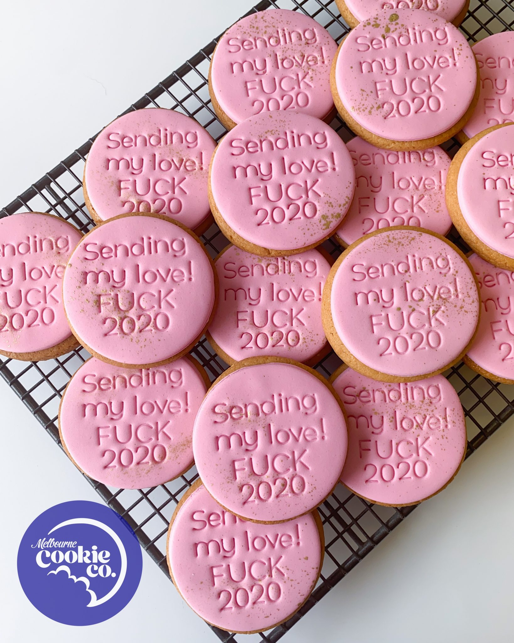 Custom Quote Cookies - Melbourne Cookie Co