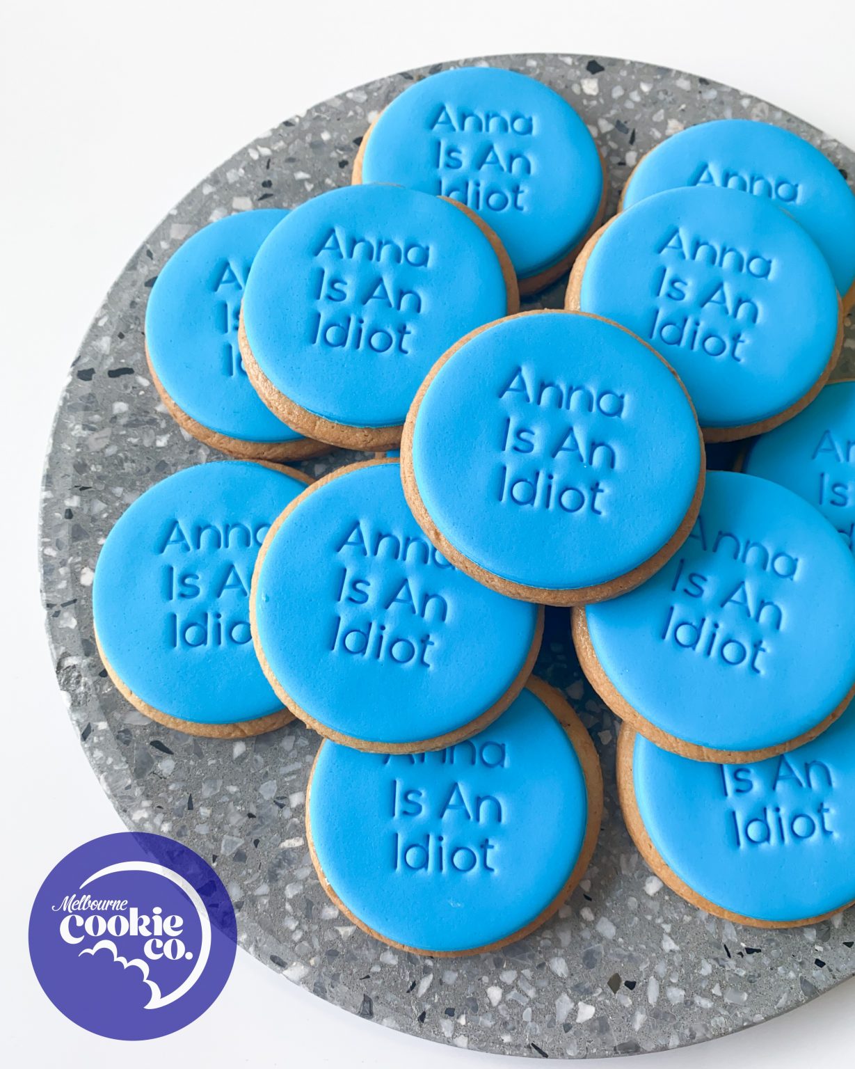 Custom Quote Cookies - Melbourne Cookie Co