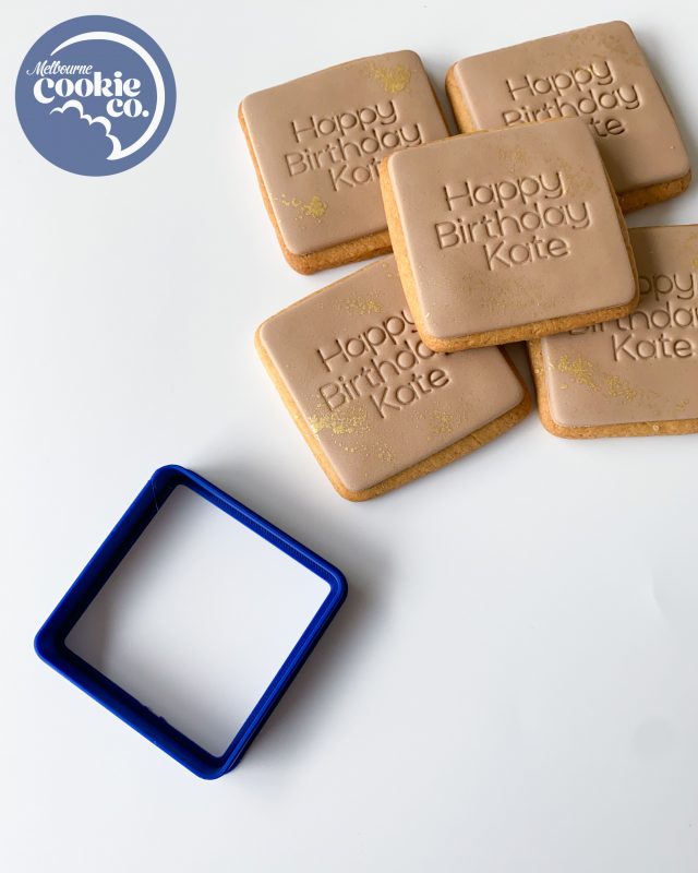 6.5cm Square Cookie Cutter - Melbourne Cookie Co