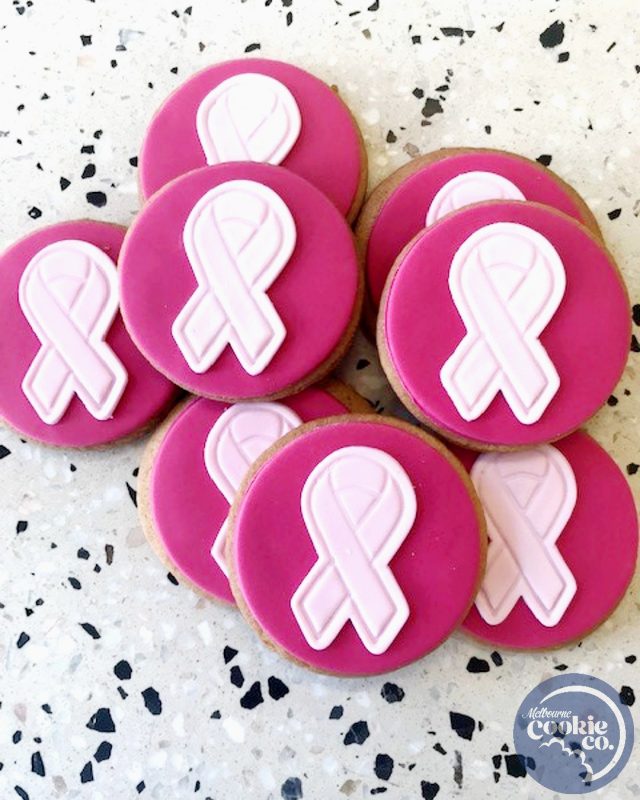Cancer Ribbon Cookie Cutter & Embosser | Melbourne Cookie Co