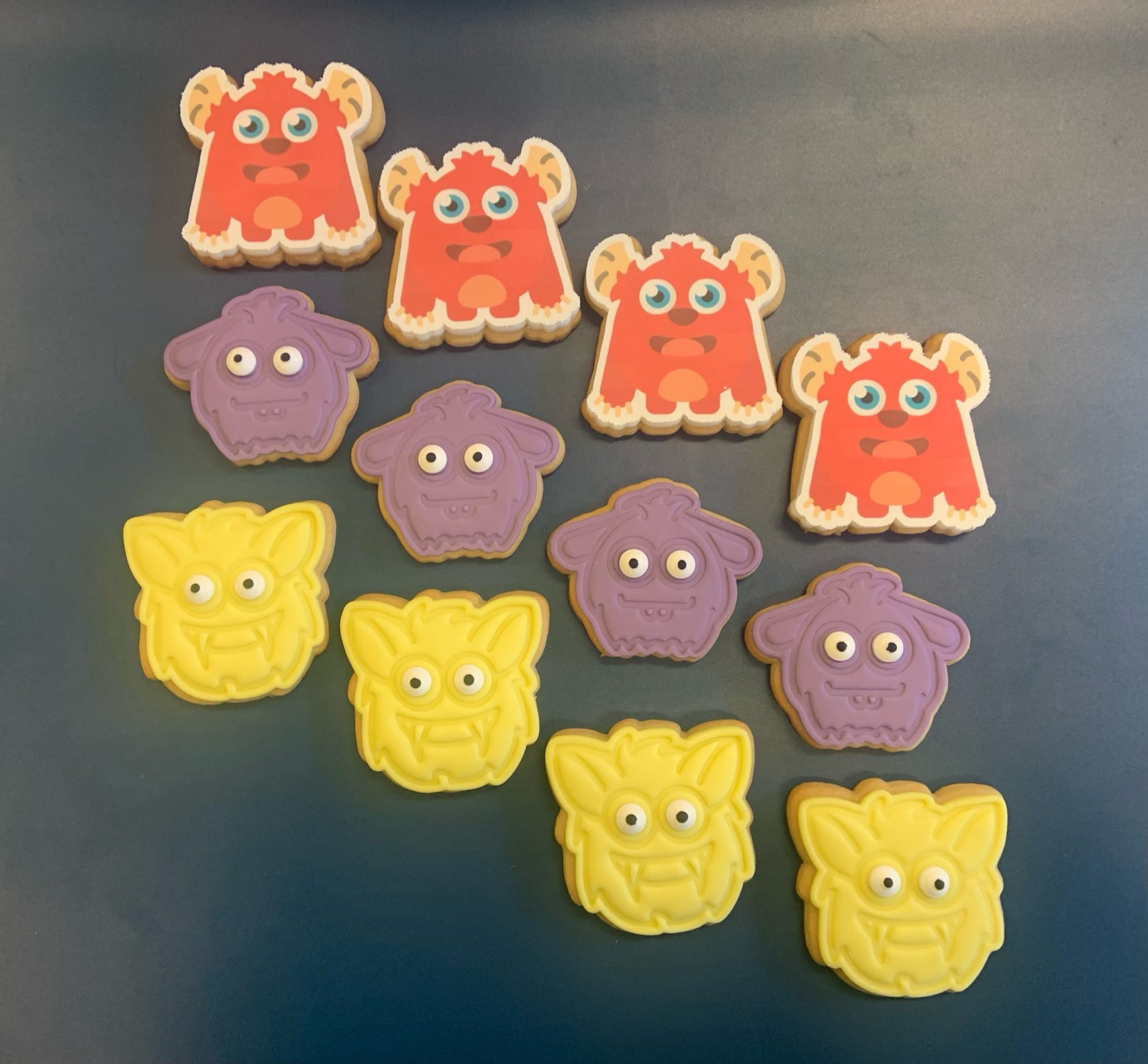 Kids Cookies - Not so Scary Monsters!